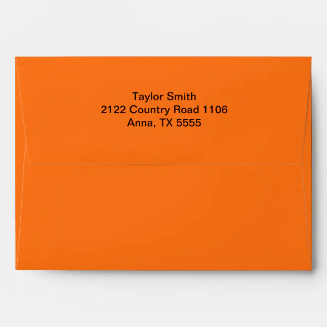 Orange Envelopes | Zazzle