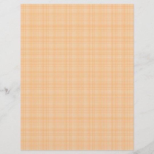Orange fabric scrapbook paper design | Zazzle.com