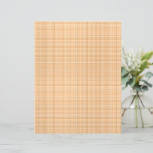 Orange fabric scrapbook paper design | Zazzle