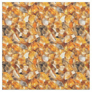 Gemstones Fabric | Zazzle