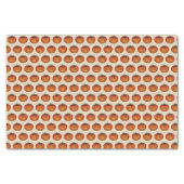 Orange Harvest Pumpkin Halloween Thanksgiving Fall Tissue Paper | Zazzle