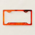 Orange License Plate Frame | Zazzle