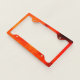 Orange License Plate Frame | Zazzle