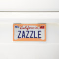 Orange License Plate Frame | Zazzle