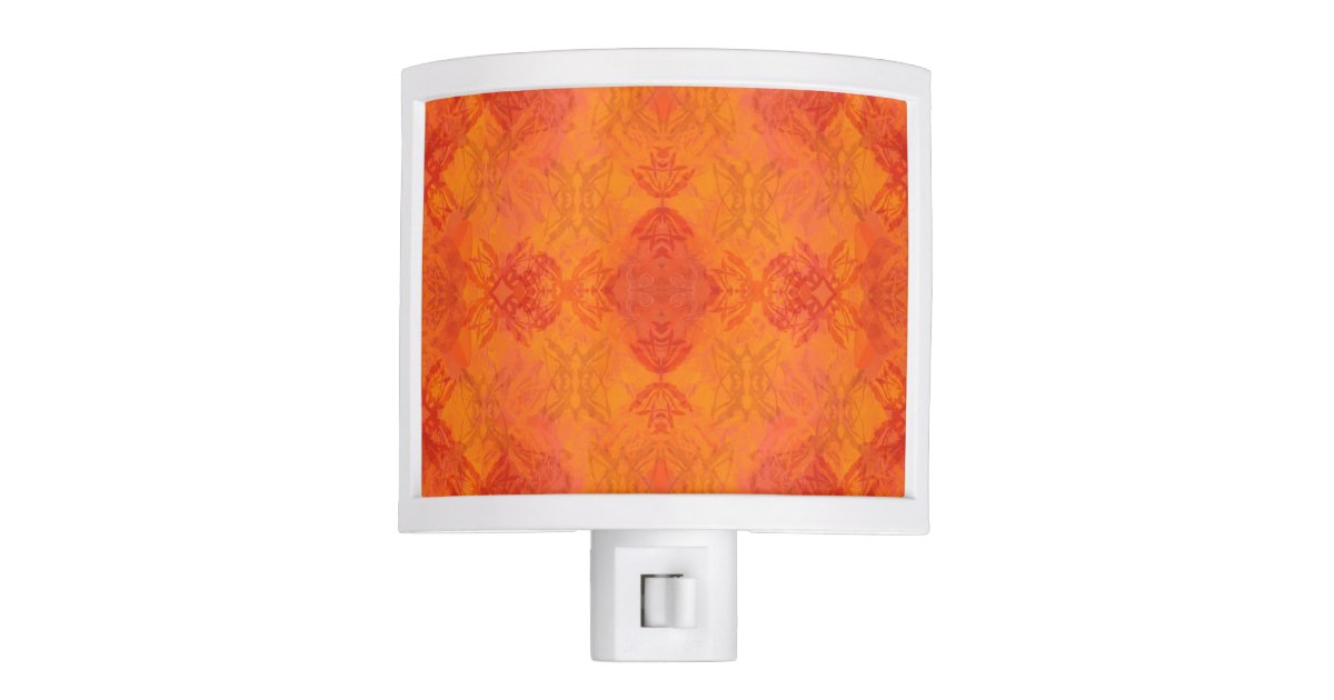 orange night light | Zazzle