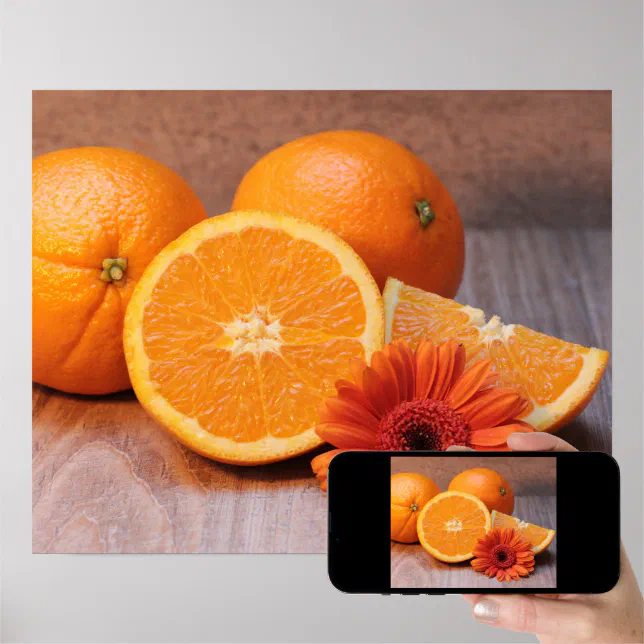 Orange Poster | Zazzle