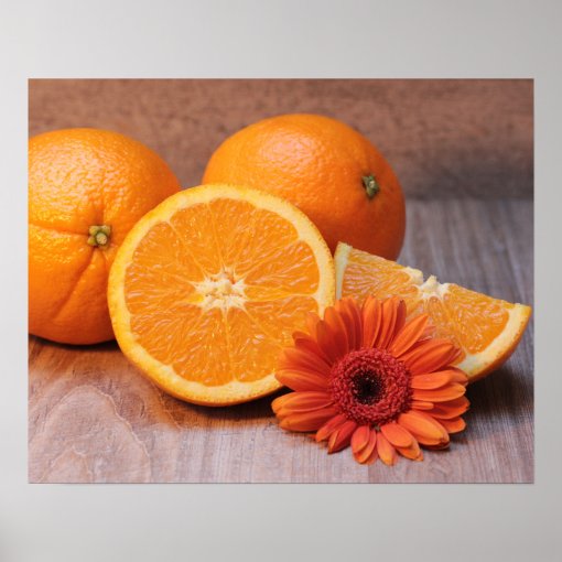 Orange Poster | Zazzle