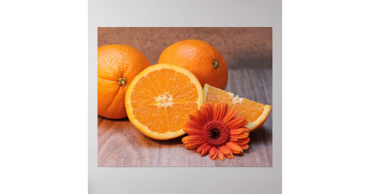 Orange Poster | Zazzle