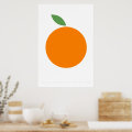 Orange Retro Poster 60's 70's Quote | Zazzle