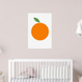 Orange Retro Poster 60's 70's Quote | Zazzle