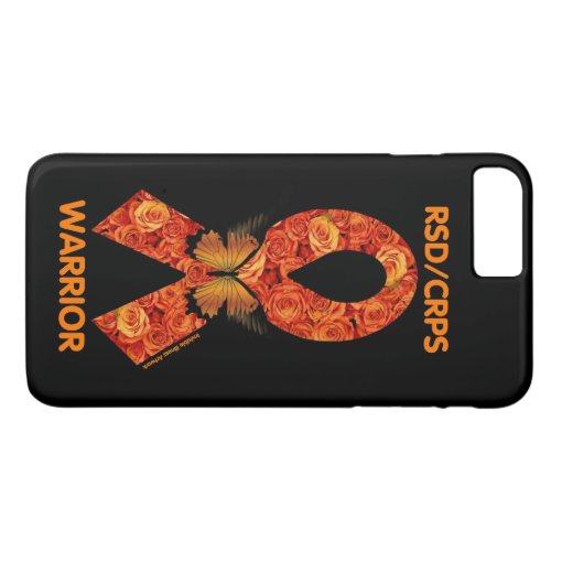 Orange Roses/Butterfly...RSD/CRPS Case-Mate iPhone Case | Zazzle