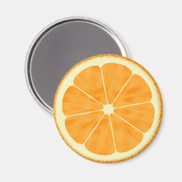 Orange Slice Magnet | Zazzle