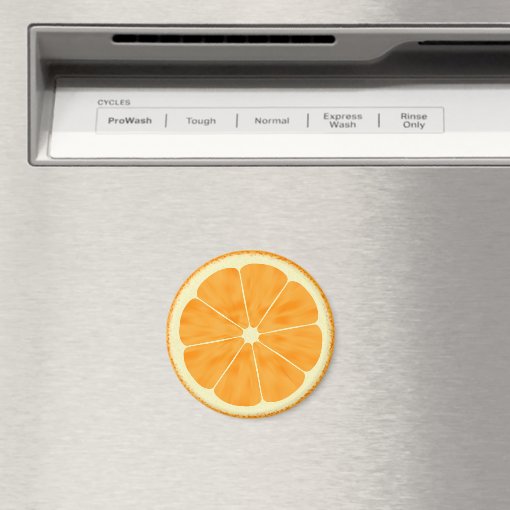 Orange Slice Magnet | Zazzle