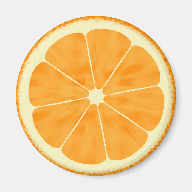 Orange Slice Magnet | Zazzle
