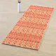 Orange Sunshine exercise mat | Zazzle