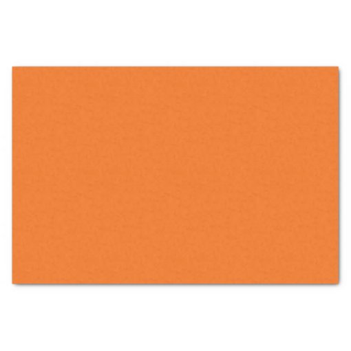 Orange Tissue Paper | Zazzle