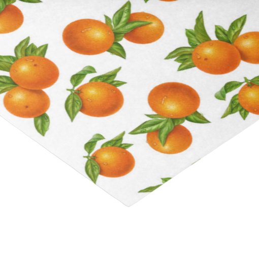 Orange Tissue Paper | Zazzle