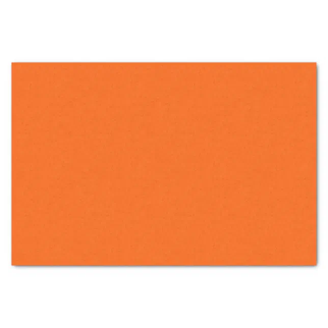 Orange Tissue Paper | Zazzle