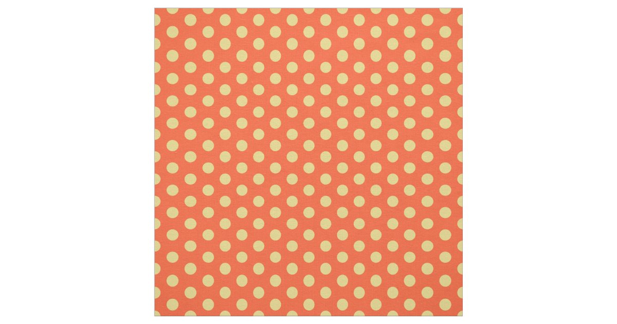 orange polka