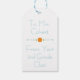 Orange You Glad It's Summer End of School Year Gift Tags | Zazzle