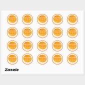 Orange You Glad We Are Friends Fruit Valentine Kid Classic Round ...