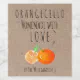 Orangecello Homemade with Love Kraft Paper Wine Label | Zazzle
