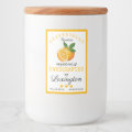 Orangecello Label For Small Bottles | | Zazzle