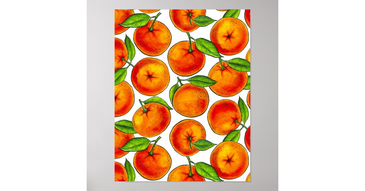 Oranges Poster | Zazzle