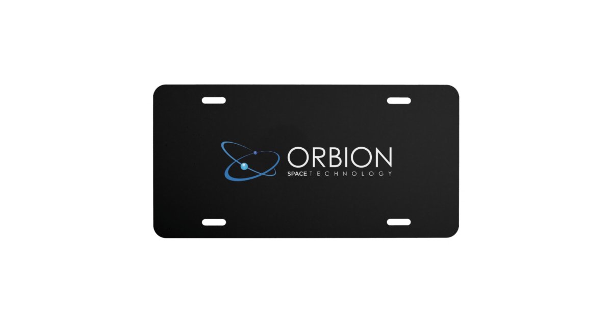 Orbion Logo Custom Order Plate | Zazzle