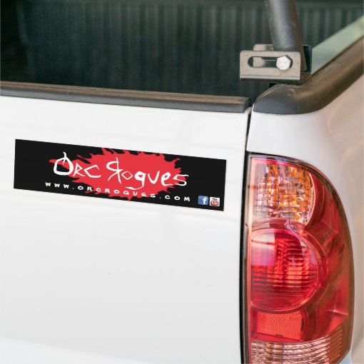Orc Rogues Bumper Sticker | Zazzle