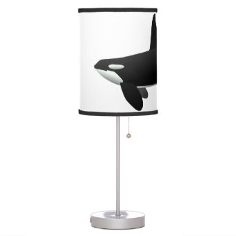 Orca Killer Whale Table Lamp | Zazzle