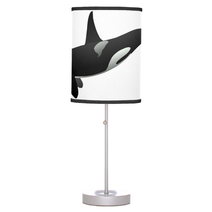 Orca Killer Whale Table Lamp | Zazzle