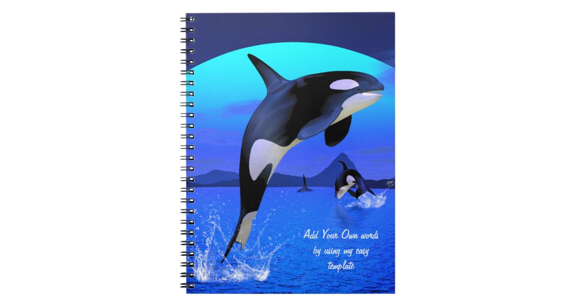 Orca Notebook | Zazzle