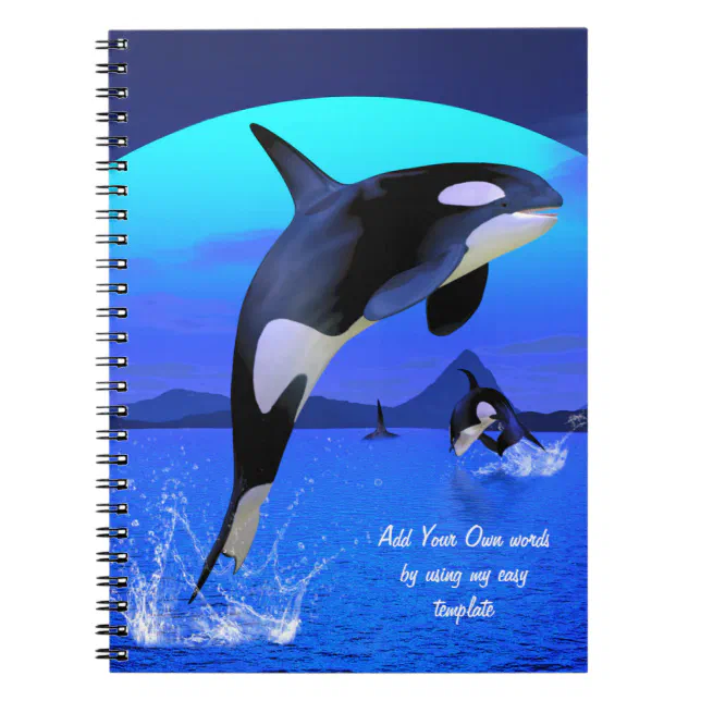 Orca Notebook | Zazzle