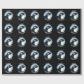 Orca Puns You're Killin Me Funny Whale Pun Dark BG Wrapping Paper | Zazzle