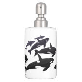 Orca Whale Bath Sets Killer Whales Bathroom Set | Zazzle