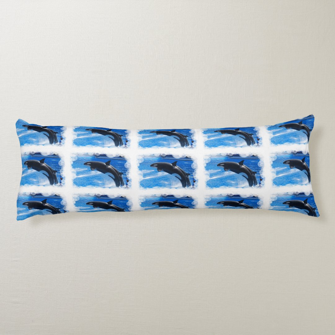 Orca Whale Body Pillow | Zazzle