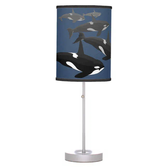Orca Whale Lamp Killer Whale Art Lamps Gifts | Zazzle