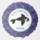 Orca Whale with Bubbles Personalized Birthday Balloon | Zazzle