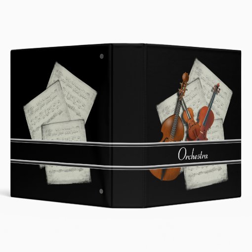 Orchestra Music Binder | Zazzle