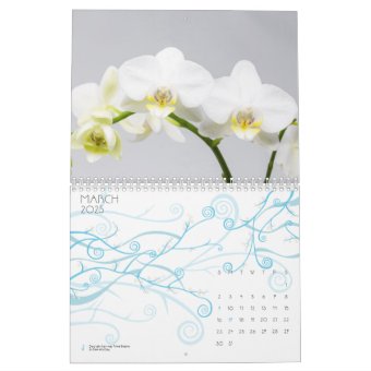 Orchid Calendar | Zazzle