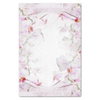Orchid tissue paper | Zazzle