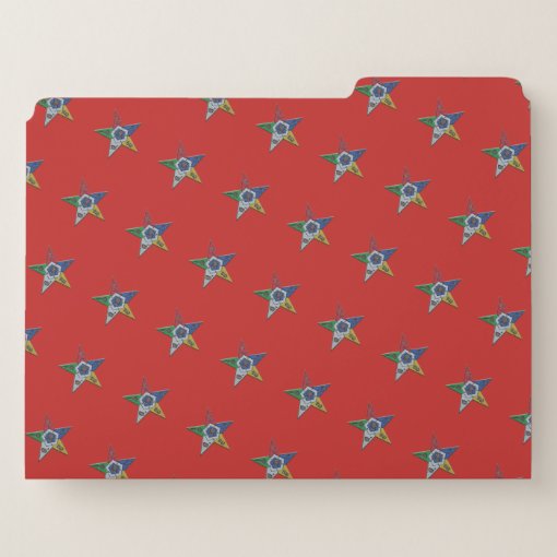 Order Of The Eastern Star File Folder | Zazzle