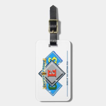 Order of the Eastern Star OES Luggage Tag | Zazzle