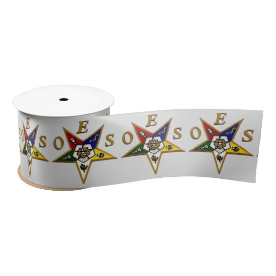 ORDER of the EASTERN STAR Satin Ribbon | Zazzle.com