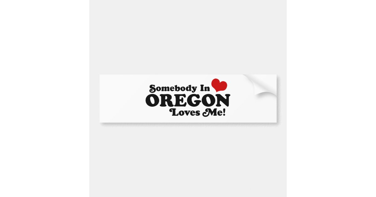 Oregon Bumper Sticker | Zazzle