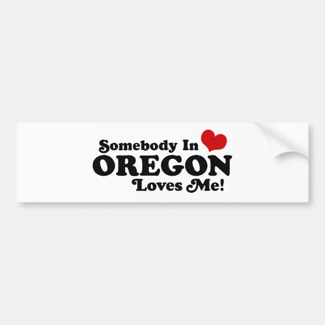 Oregon Bumper Sticker | Zazzle