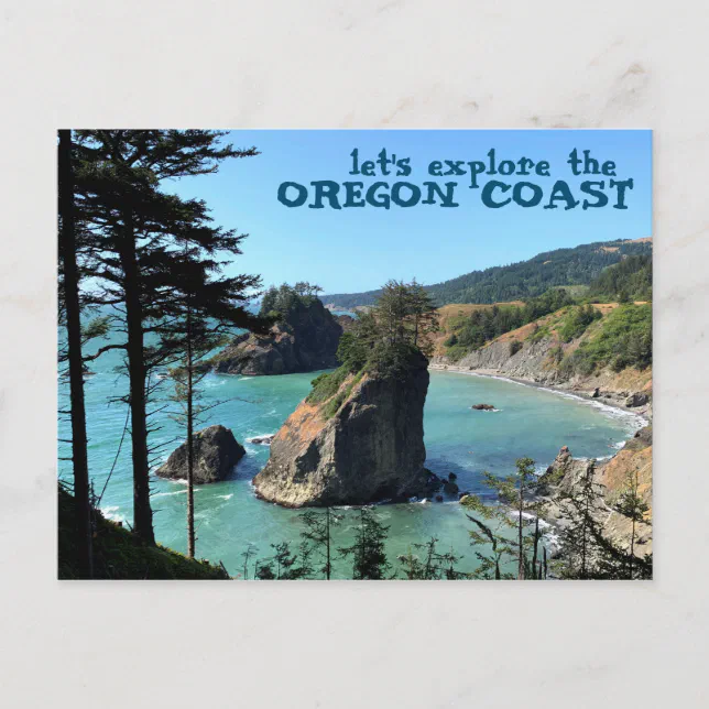 Oregon Coast Boardman Scenic Overlook Postcard | Zazzle