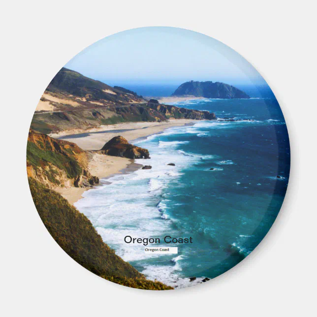 Oregon Coast refrigerator magnet | Zazzle