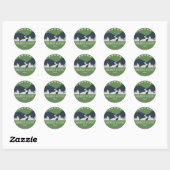 Oregon Desert Trail Classic Round Sticker | Zazzle